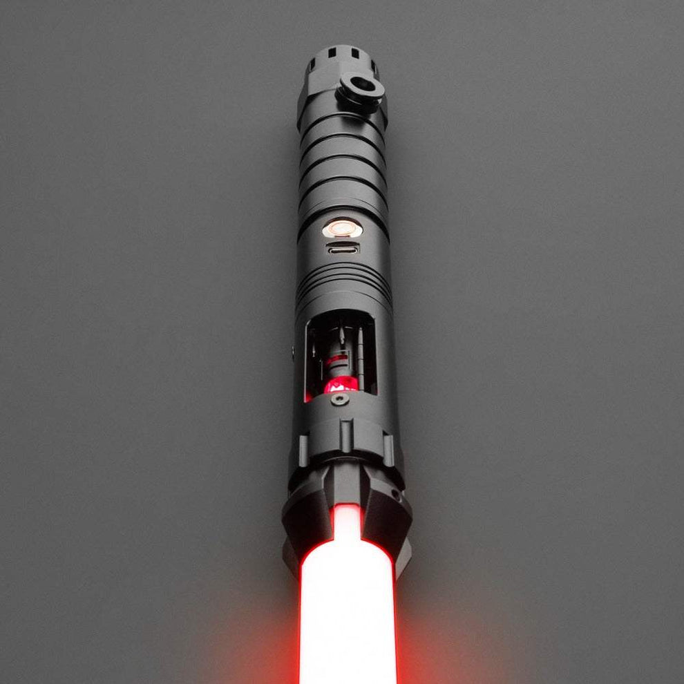 Death Stalker Lightsaber: Dark Side Sith Crystal Review Saber ...