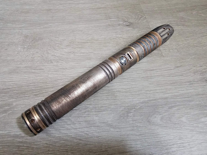 Custom Lightsaber - Weathering, Laser Engraving, Etched, Made by hand ...