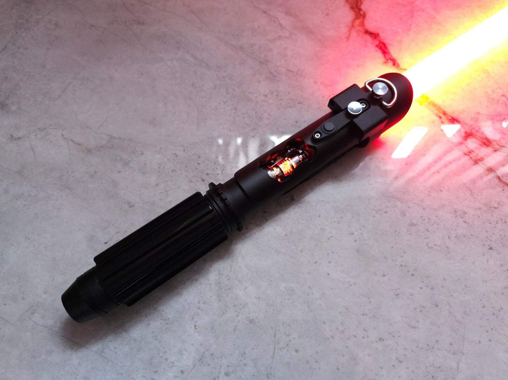 Obsidian Crystal Vortex Lightsaber - Rotating Crystal Chamber ...