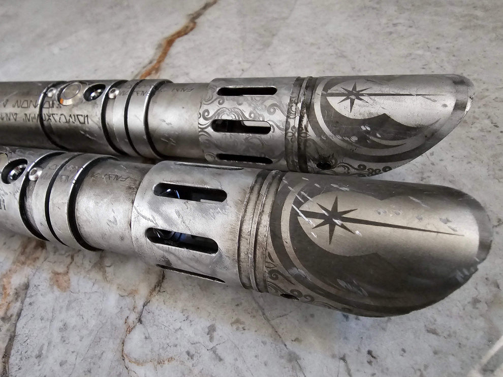 Custom Handmade Lightsaber with engraving – Galactic Saber Store