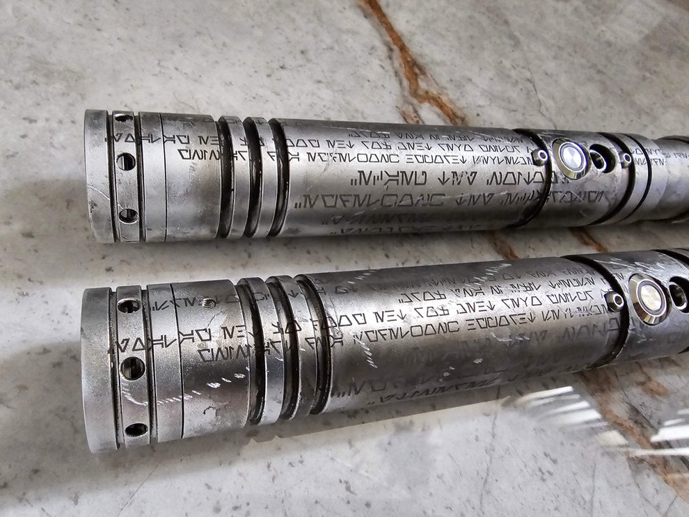Custom Handmade Lightsaber with engraving – Galactic Saber Store