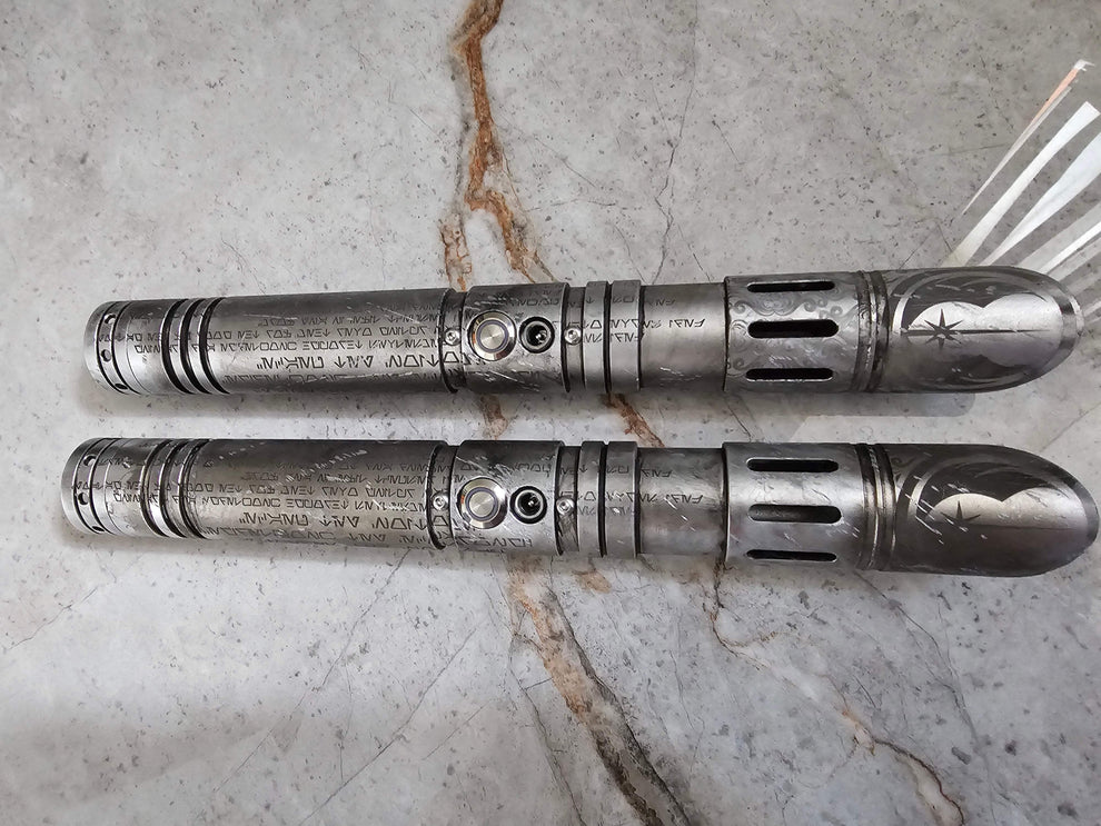 Custom Handmade Lightsaber with engraving – Galactic Saber Store
