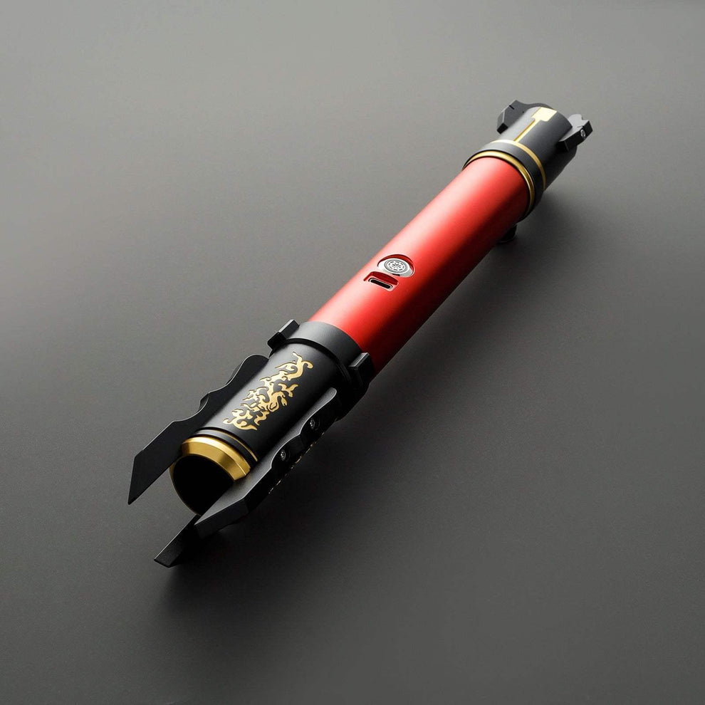 Red Sun Dynasty Lightsaber | Elegant Custom NeoPixel Saber – Galactic ...