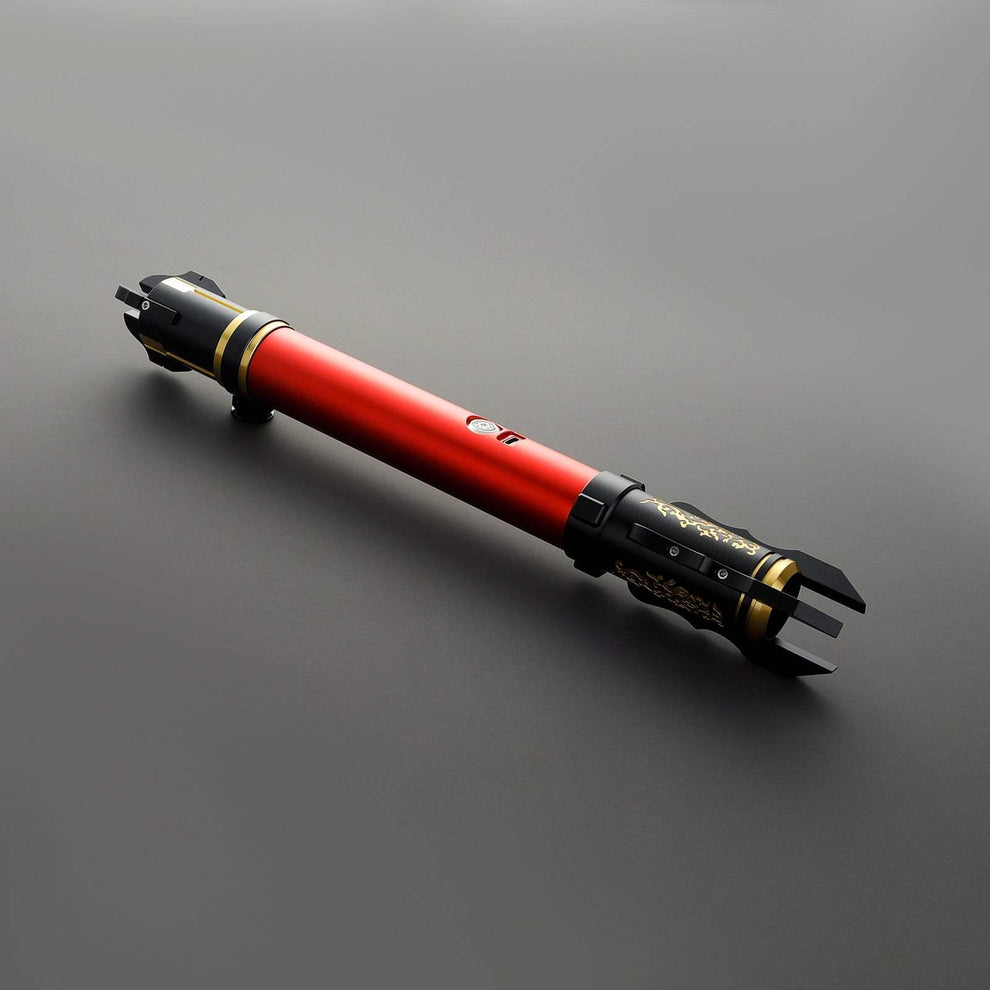Red Sun Dynasty Lightsaber | Elegant Custom NeoPixel Saber – Galactic ...