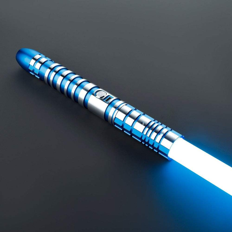 "Defender Lightsaber: Premium Weapon in 5 Colors with Silver Accents ...