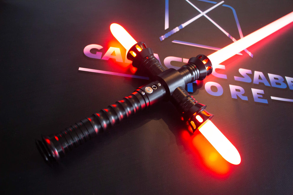 The Templar Crossguard Lightsaber: Iconic Design – Galactic Saber Store